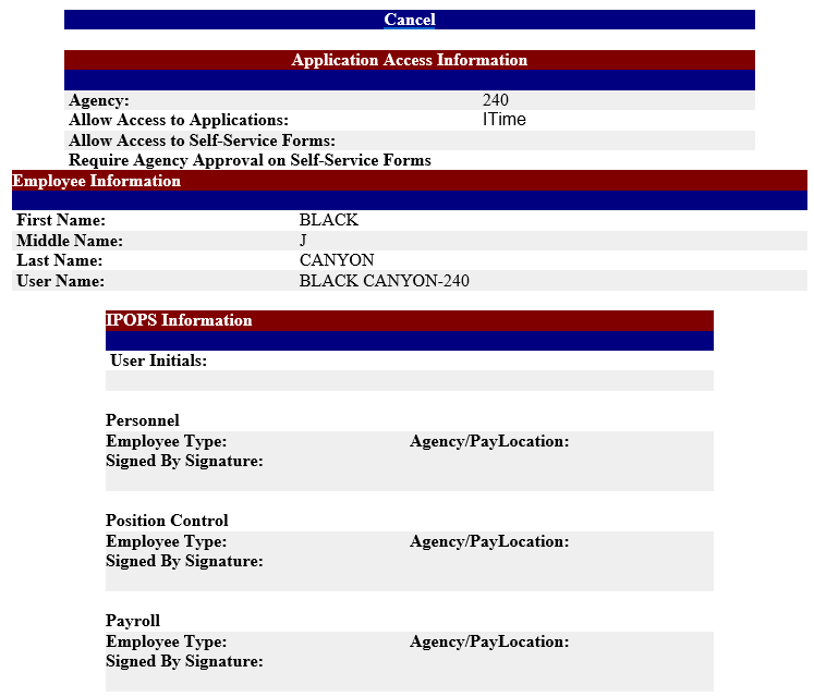 Creating and Editing I-Time Profiles – DOL